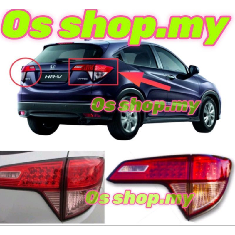 HONDA HR-V hrv 2015 - 2018 Rear Taillamp Bonnet Trunk Lid Back Up Lamp ...