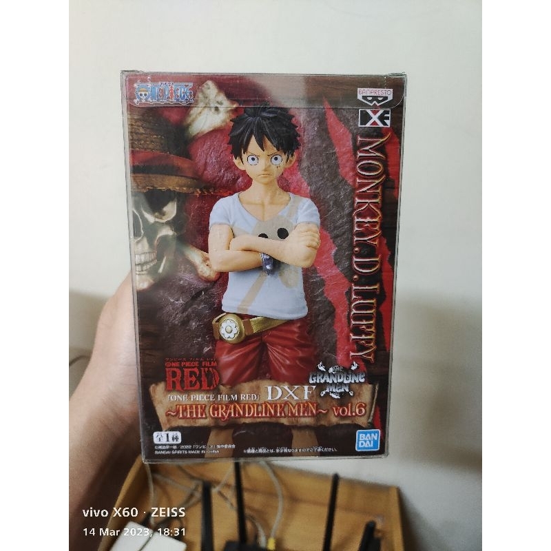 (Gold) Banpresto One Piece Film RED DXF The Grandline Men vol.6 Monkey D Luffy | Shopee Malaysia