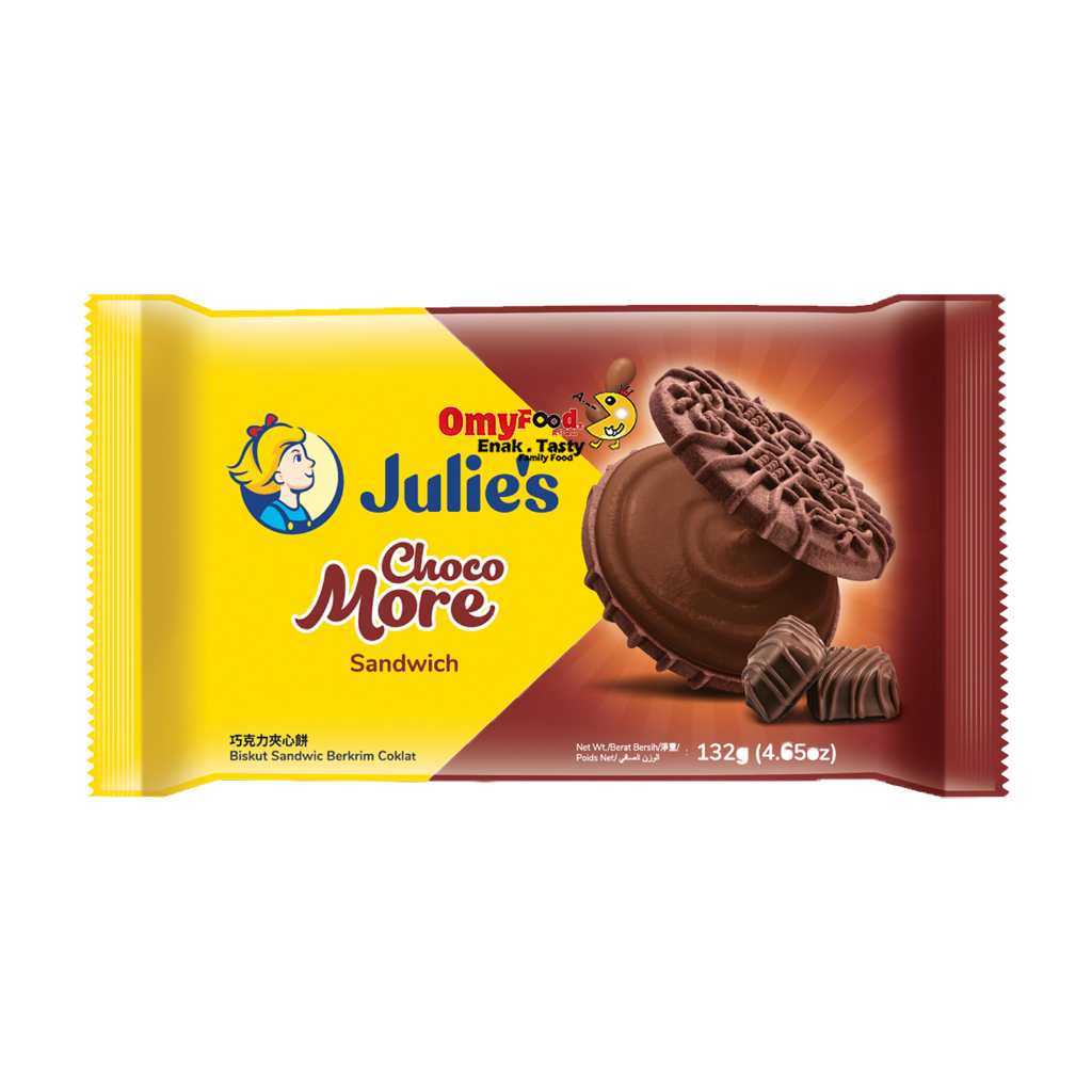 Julie's Cheese/Peanut Butter/Choco More/Dark Choco/Finger Lemon ...