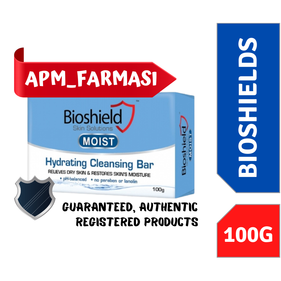 BIOSHIELD MOIST HYDRATING CLEANSING BAR | Shopee Malaysia