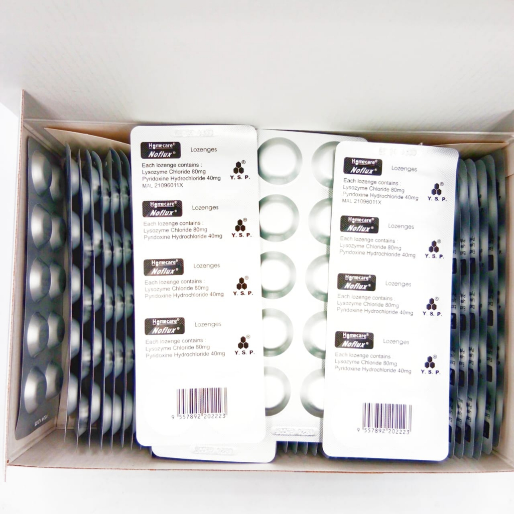Noflux 90mg Lozenges 10's EXP 5/26 | Shopee Malaysia