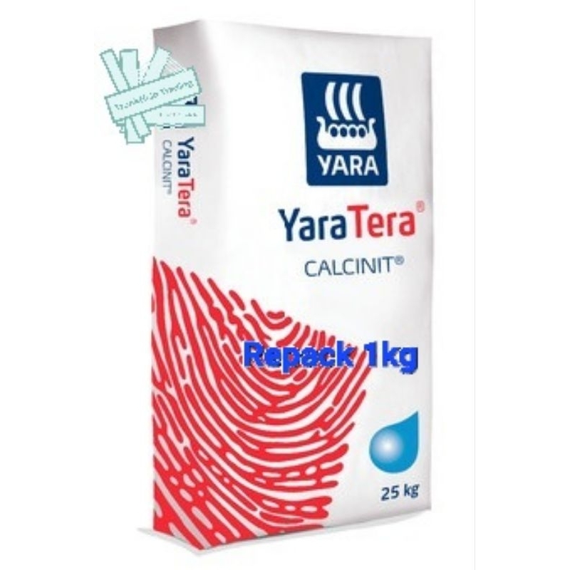 1Kg YARATERA CALCINIT Calcium Nitrate Agriculture Grade Fertigasi ...
