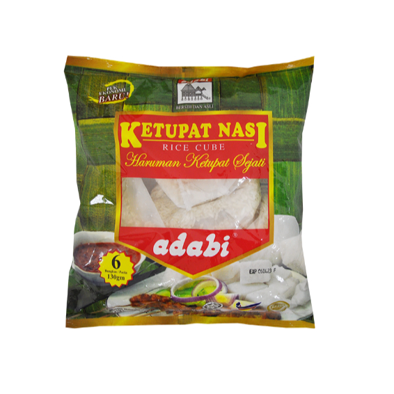 ADABI Rice Cube / Ketupat Nasi 130GM (6 PACKS)-780GM | Shopee Malaysia