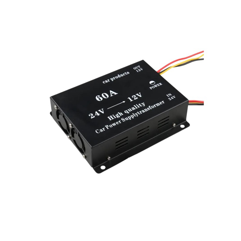 (10A|15A|20A|30A|40A|60A) 24V To 12V Car Power Buck / Car Power Supply / Transformer Converter ...