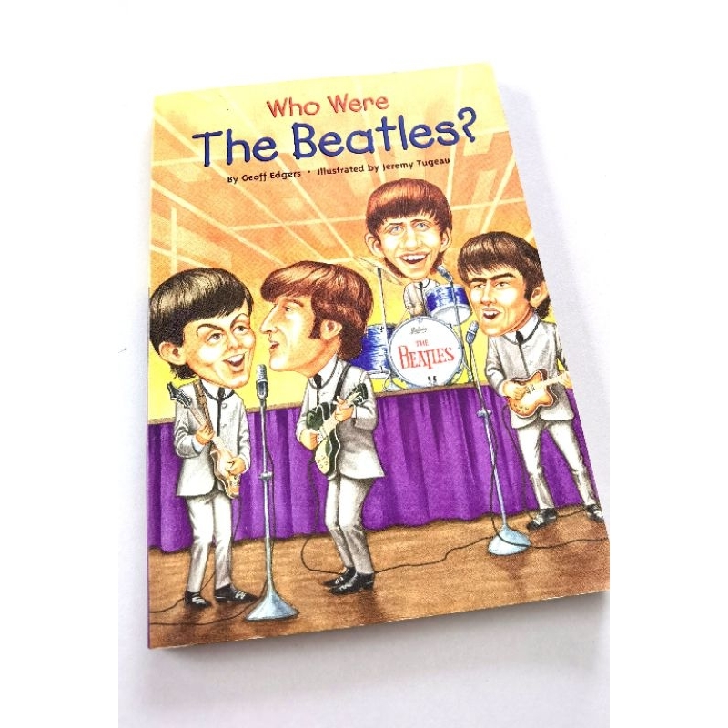Who Were The Beatles Book With Illustrations | Shopee Malaysia