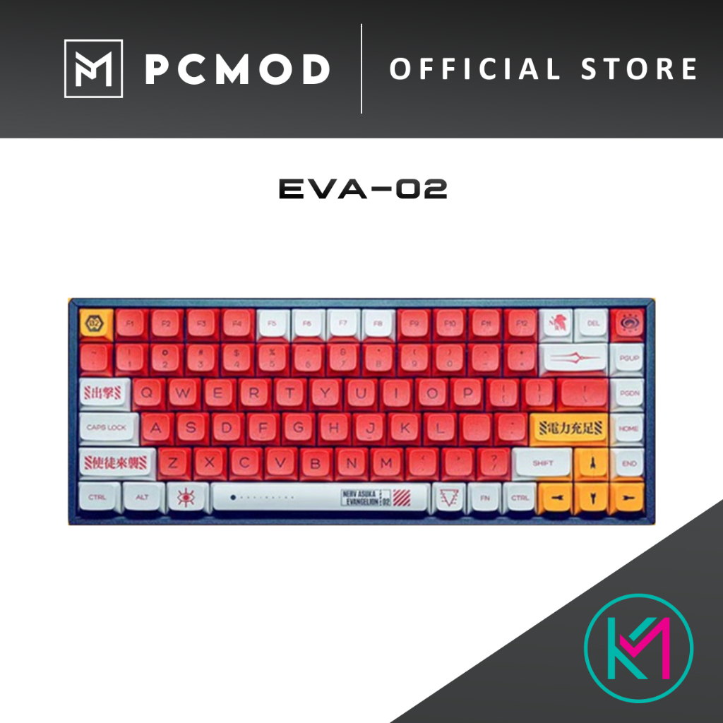 EVA-02 | XDA Profile Keycaps for Mechanical Keyboard | PCMOD x KEYMOD ...
