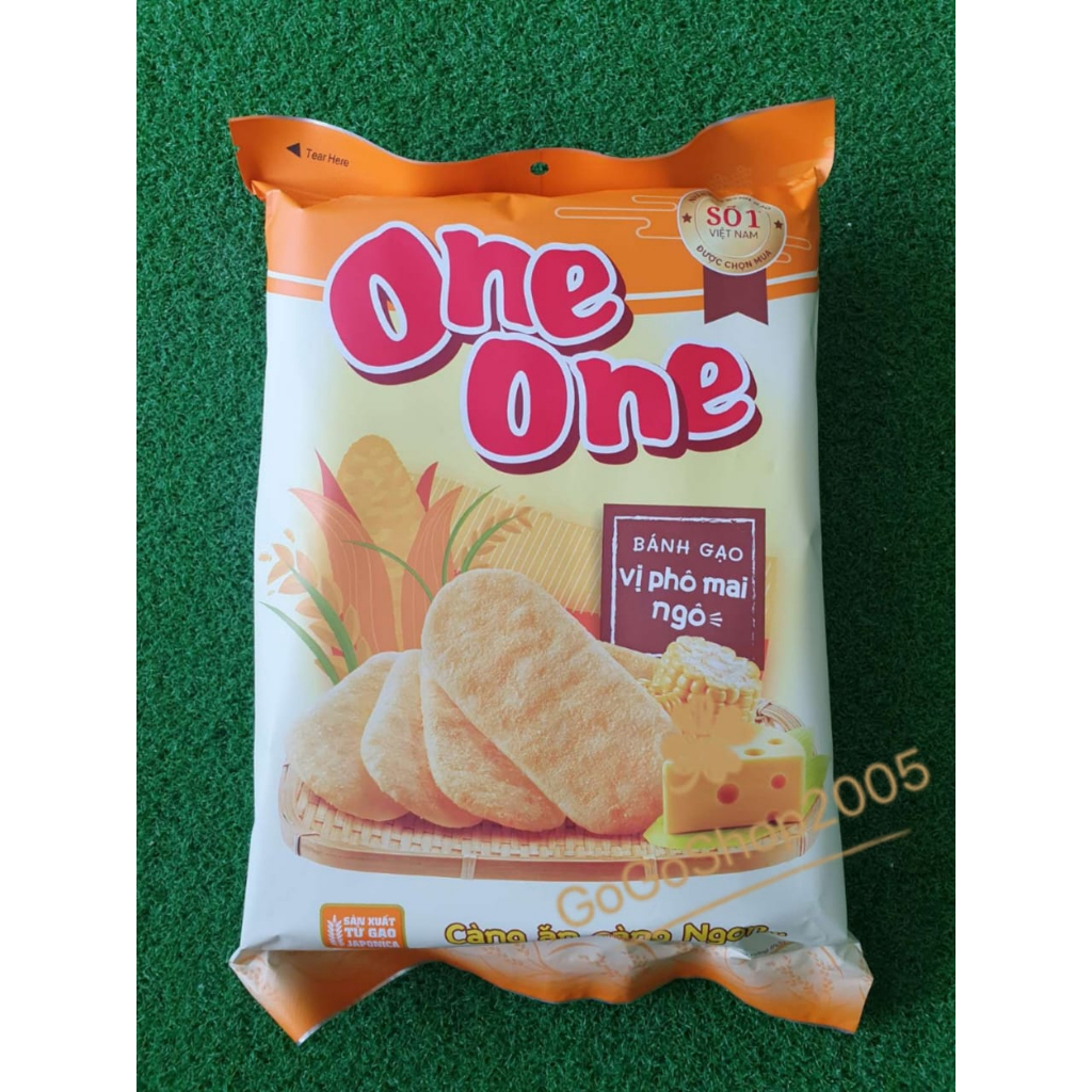 [ Vietnam ] One One Banh Gao Vi Pho Mai Ngo/ Cheese Flavor Rice ...