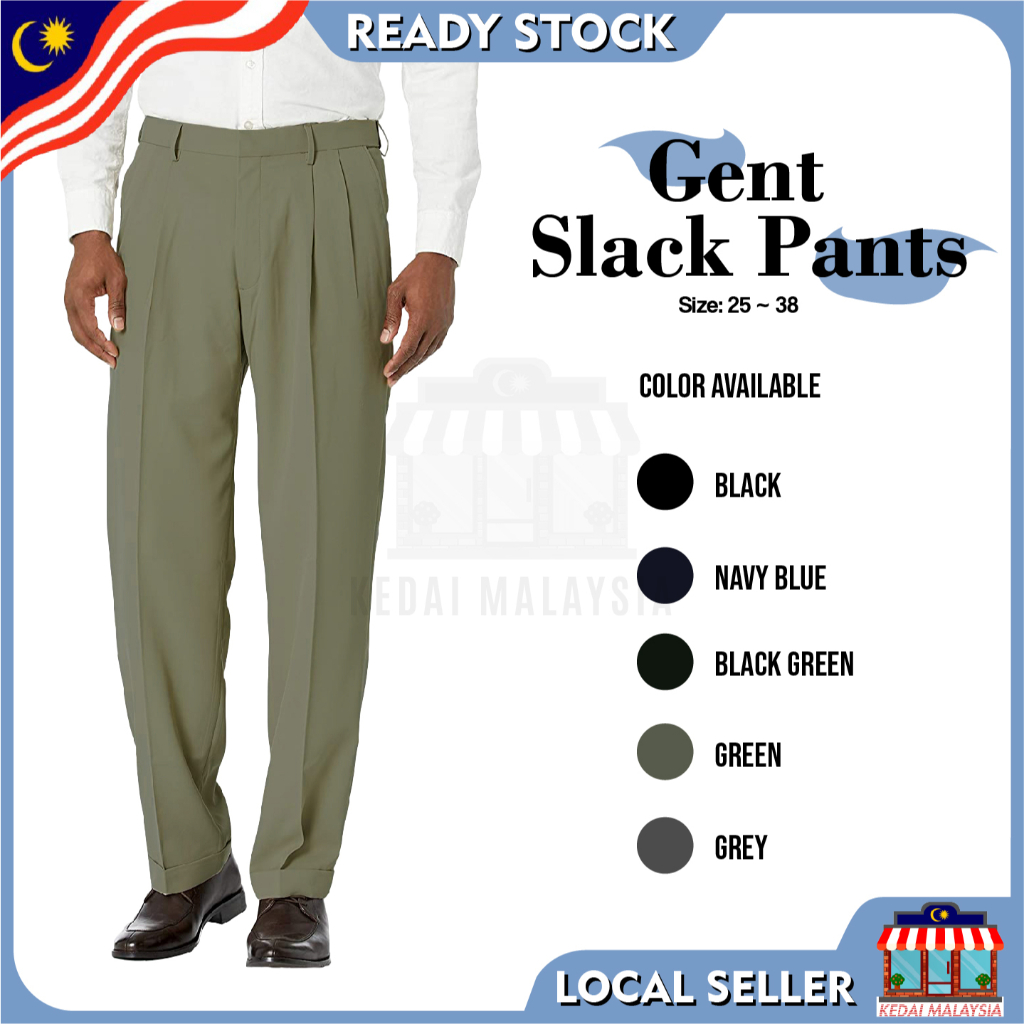 Man Slack Pants/ Seluar Slack Lelaki/ Seluar Kerja office/ Man formal Pants Pant #LOP 116 ...