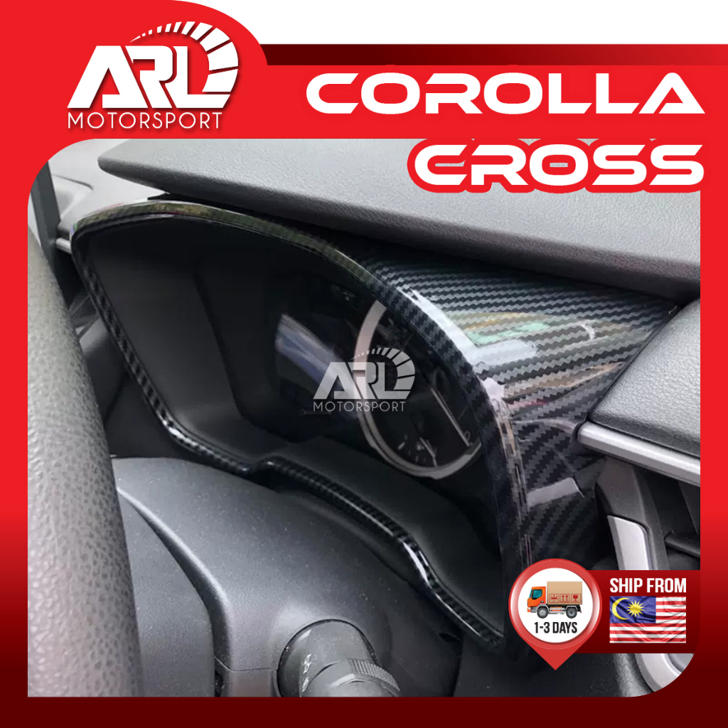 Toyota Corolla Cross XG10 Meter Lining Carbon Fiber Design Trim For ...