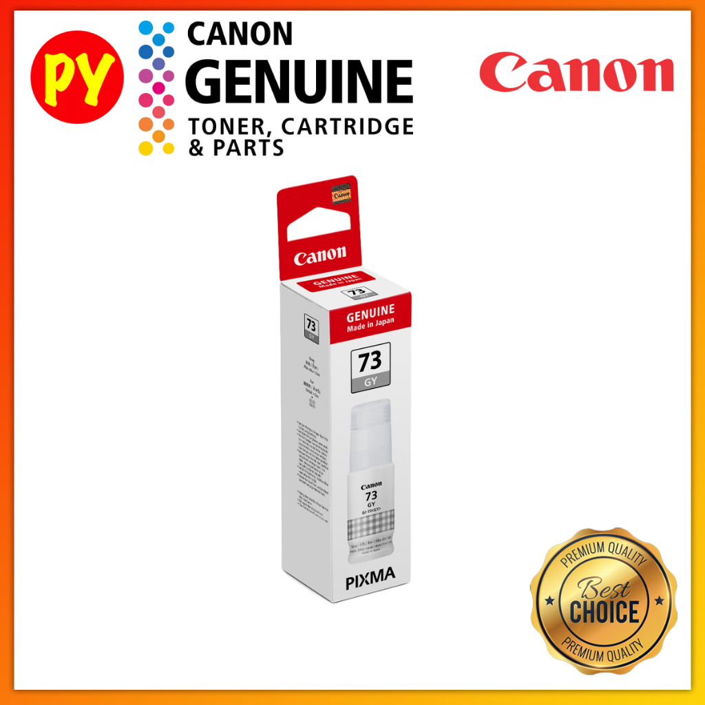 Canon GI-73 Bottle Ink Black Cyan Magenta Yellow (Original) GI73 GI 73 for G560, G670 | Shopee ...