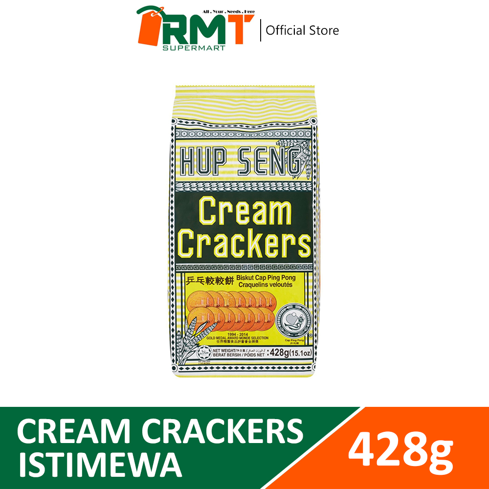 HUP SENG CREAM CRACKERS 428G | Shopee Malaysia