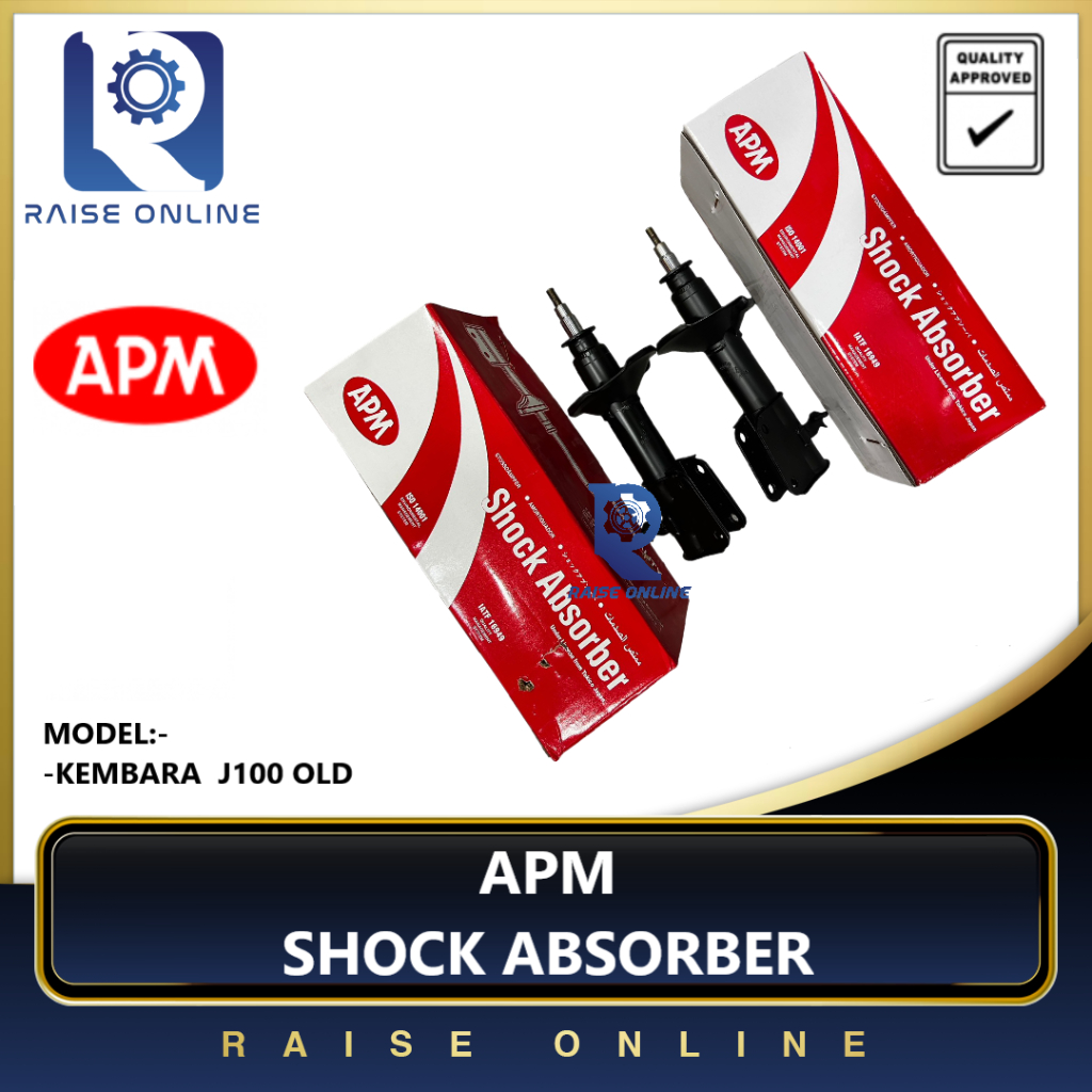 ORIGINAL APM FRONT ABSORBER OIL REAR SHOCK PERODUA KEMBARA 1998 J100 ...
