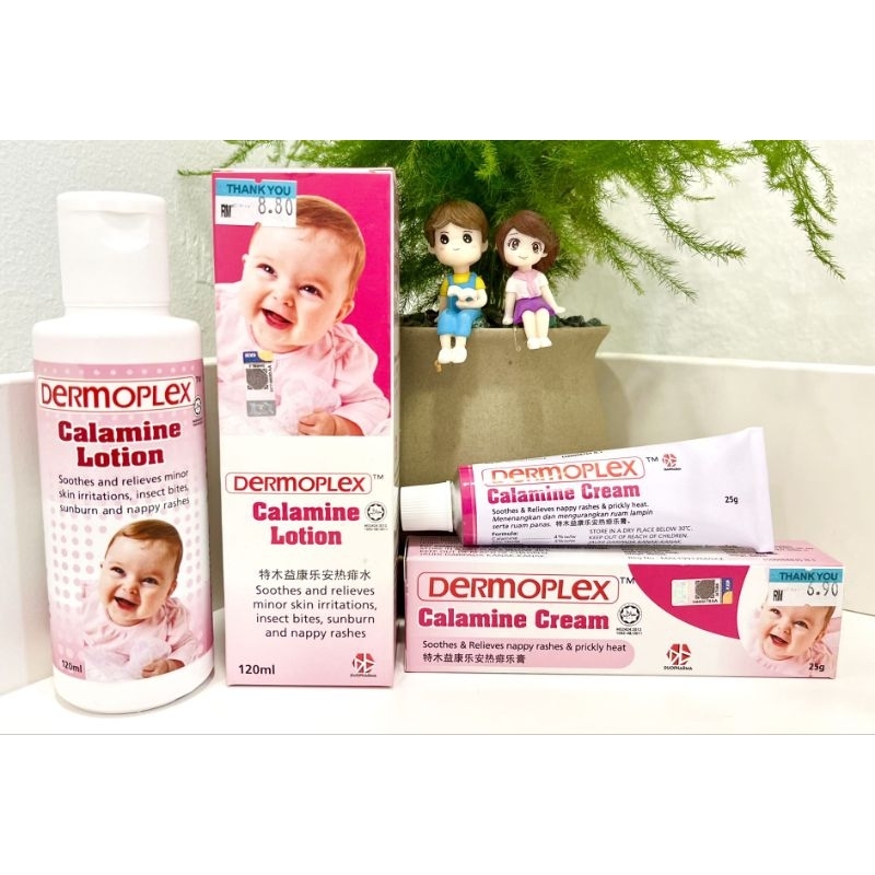 DERMOPLEX CALAMINE (CREAM 25GM/LOTION 120ML) | Shopee Malaysia