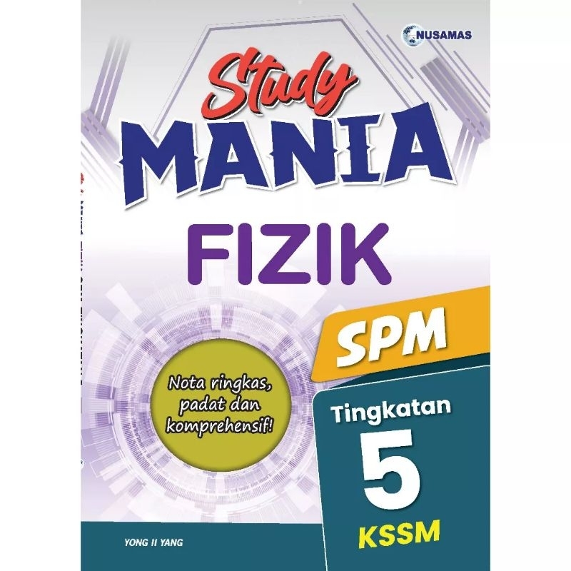 [2023] Buku Rujukan Study Mania Fizik SPM Tingkatan 5 KSSM | Shopee Malaysia