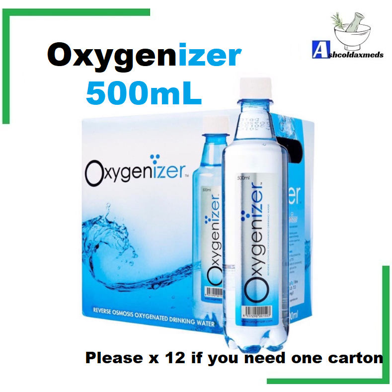 Oxygenizer Healthy Drinking Water [White Cap] 500mL Oxygen water ...