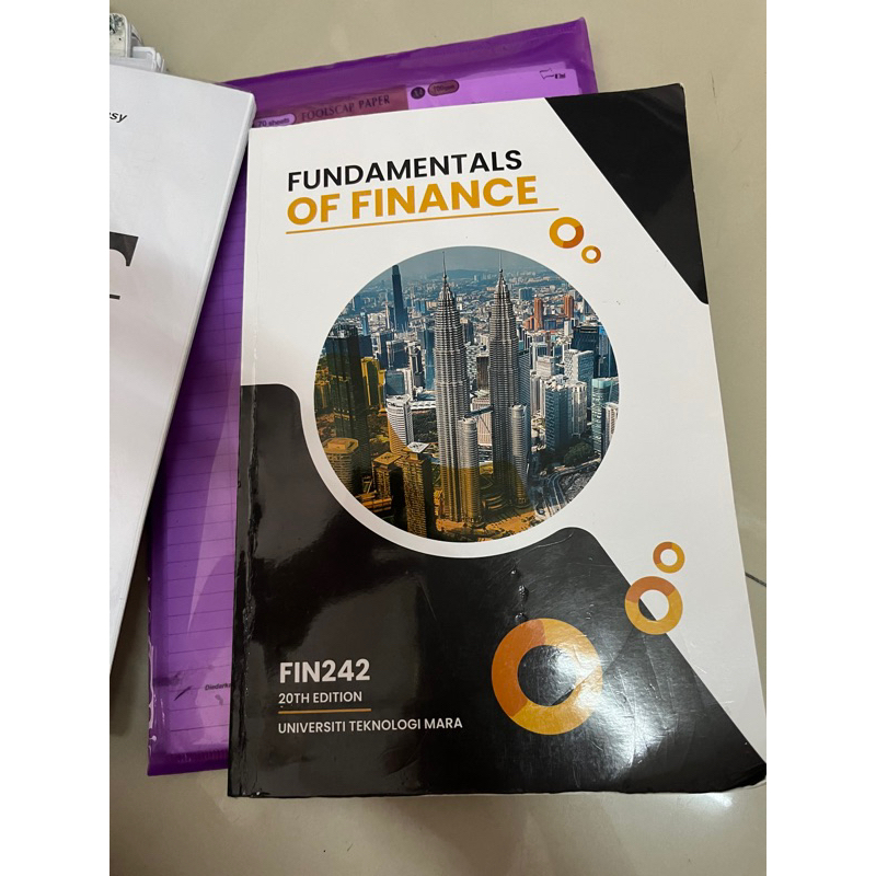 FIN242 Notes and exercise(Final questions) | Shopee Malaysia
