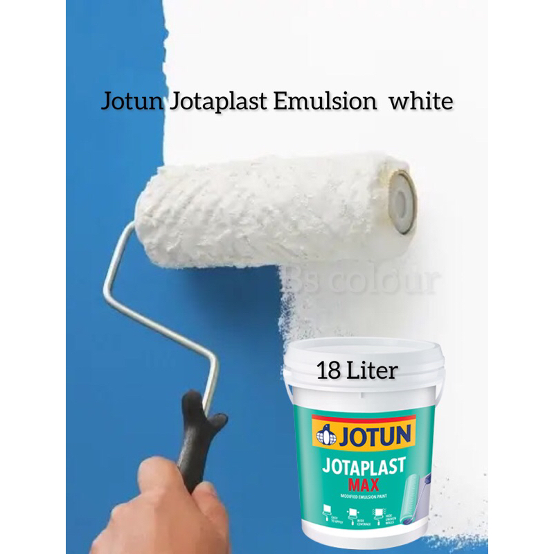 18 Liter Jotun Jotaplast Max Emulsion Paint White 0000 Interior (Cat ...