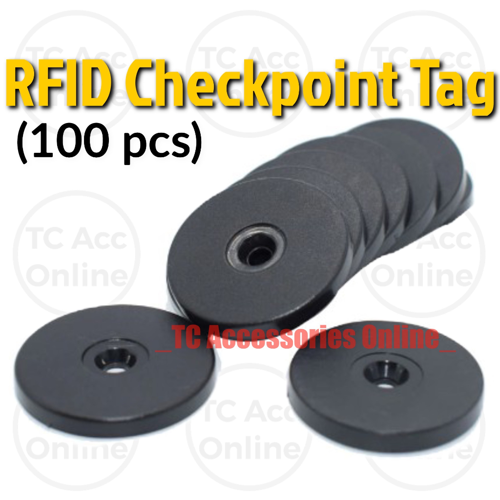 RFID CHECKPOINT TAG SENSOR COIN 100 pieces | Shopee Malaysia