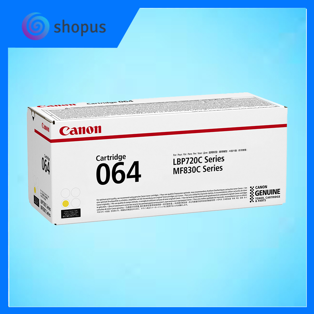 Canon Cartridge 064 Original Yellow Toner Cartridge for model LBP722Cdw ...