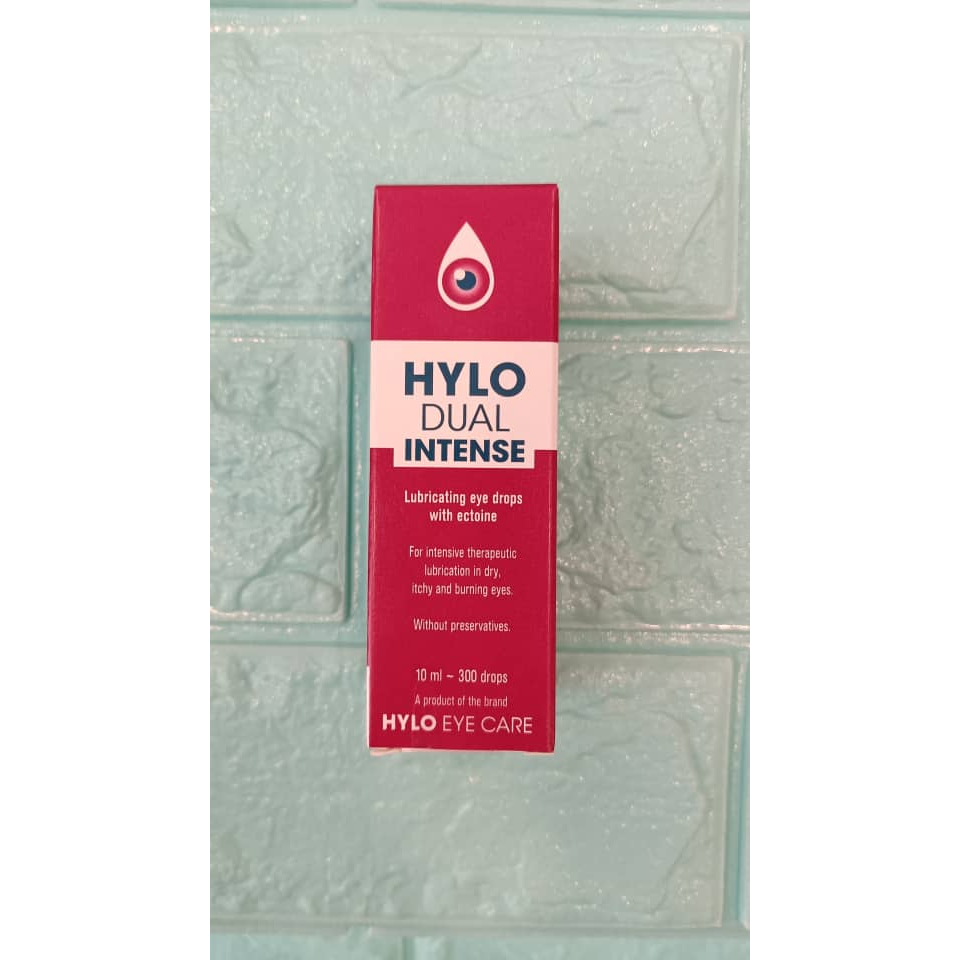 HYLO - Dual Intensive Eye Drops With Ectoine (10ml) | Shopee Malaysia