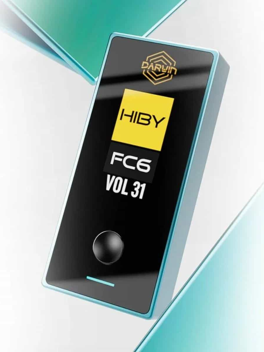 HiBy FC6, R2R USB DAC and Headphone Amplifier: with Darwin Architecture USB MQA DAC/AMP (FC 6 ...