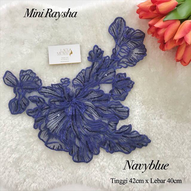 🔥PATCH LACE MINI RAYSHA 🔥LACE TAMPAL ATAS BAJU KURUNG DRESS BORDERLACE ...