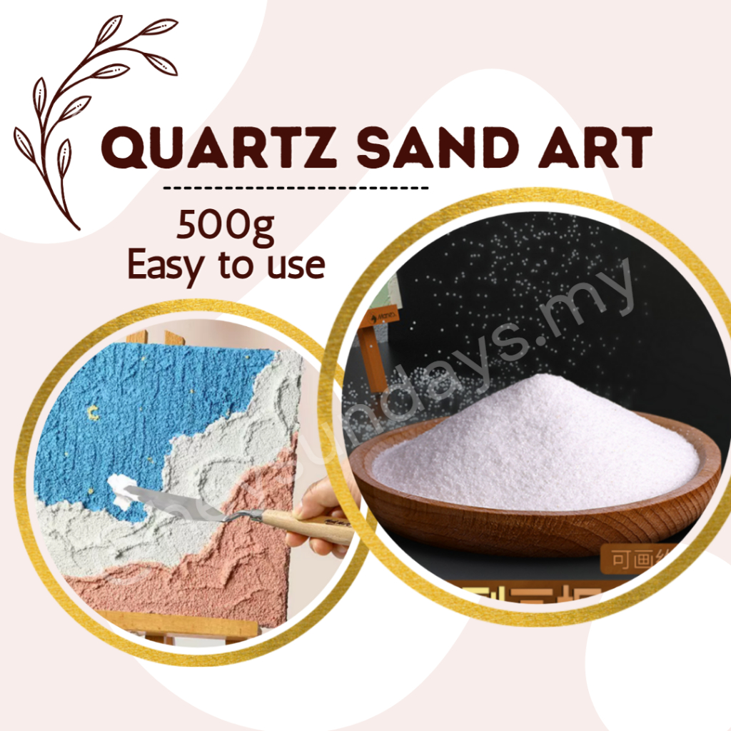 Quartz Sand Art 石英砂 Acrylic Texture Painting DIY Pure Sand Art Fine ...