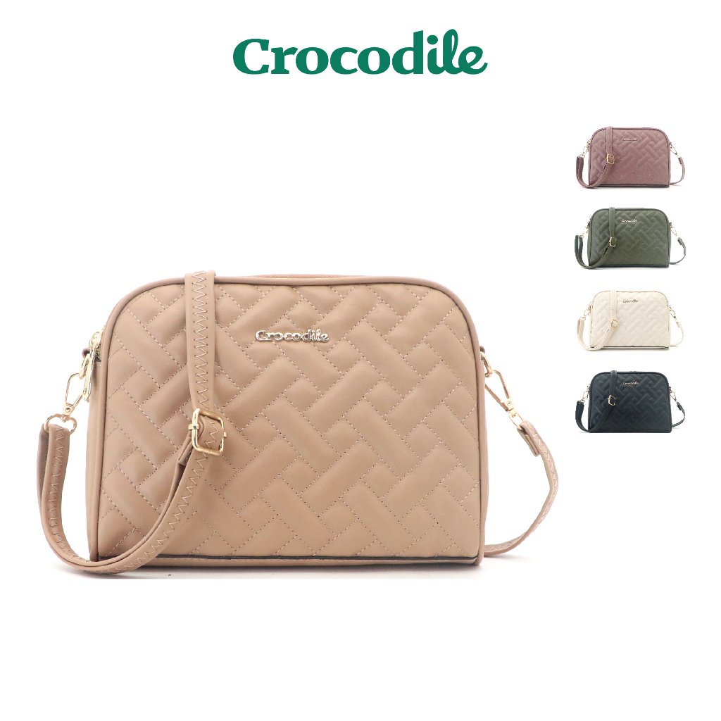 Crocodile Women Sling Bag - RHMM-33401 (Bag Tangan Wanita) | Shopee ...