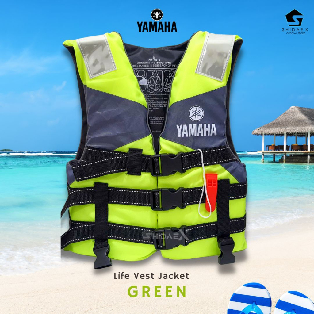 🔥 Yamaha Life Vest Jacket 🔥 High End Quality Kids Adults Marine Safety ...