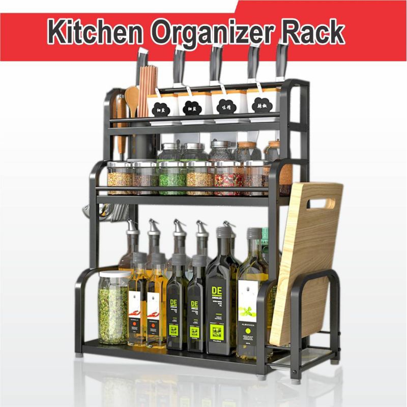 💥READY STOK IN MALAYSIA💥2layer/3layer Kitchen rack Stainless Steel ...