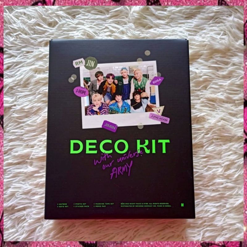 BTS DECO KIT OUTBOX ONLY | Shopee Malaysia