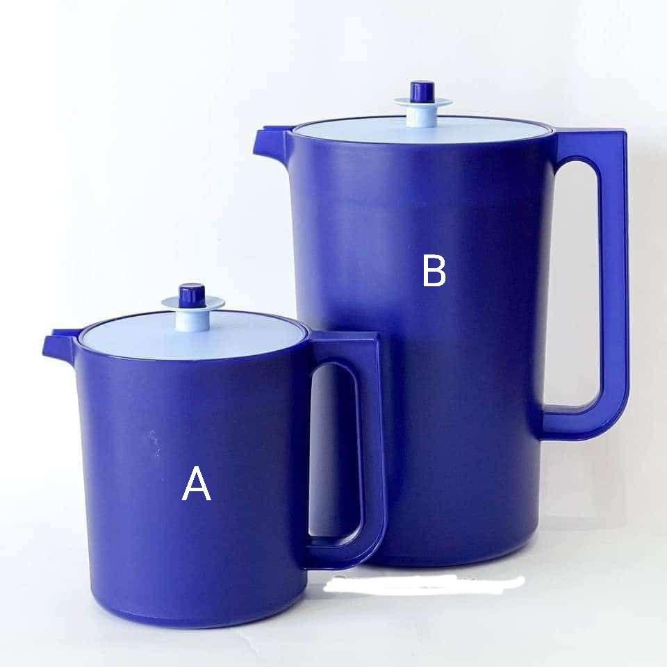 Tupperware Pitcher Blue Royale/Gourmet | Shopee Malaysia