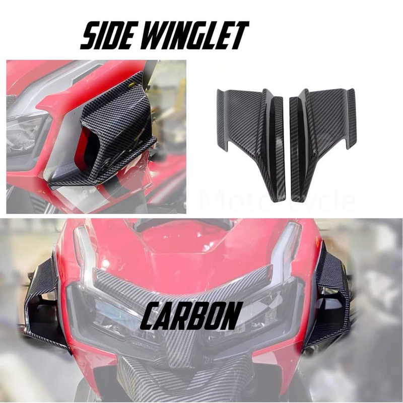 Honda ADV 150 ADV 160 3in1 Winglet Headlamp Cover Side Cover ADV150 ...