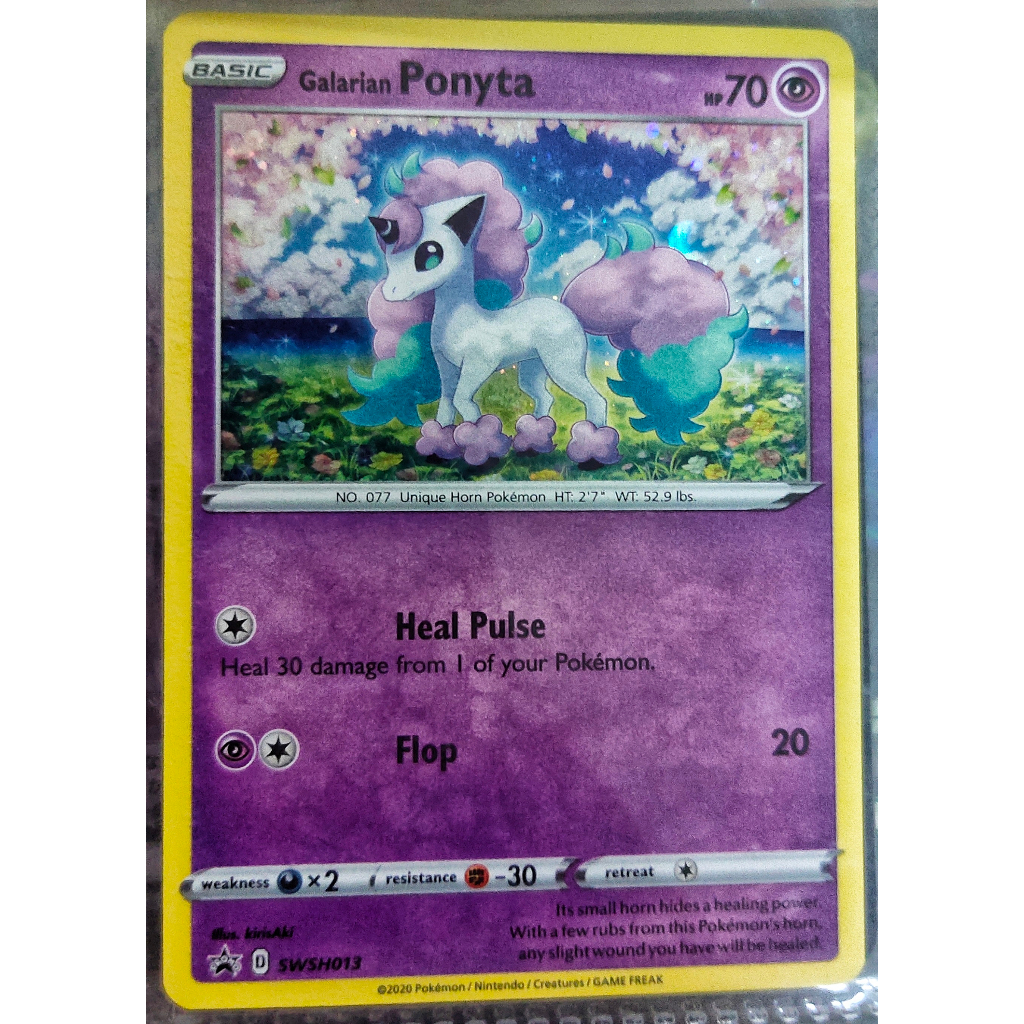 SWSH013 (PR) Galarian Ponyta (eng) | Shopee Malaysia