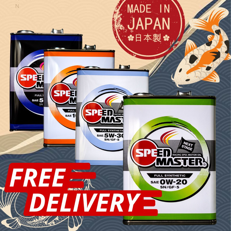 SpeedMaster Lubricant Oil Fully Synthetic Engine Oil 0w20 5w30 10w40 ...