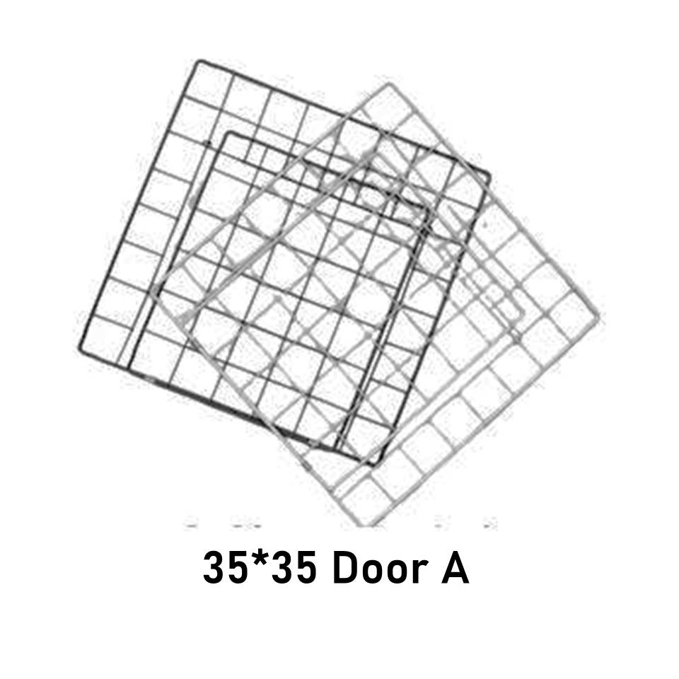 DIY Panel DIY Pet Playpen Cage Fence Iron Metal Grids Storage(No ...