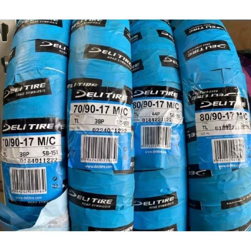 Free Tiubless Valve Deli Slash SB151 Sofl Compound Tayar 70/80 , 70/90 ...