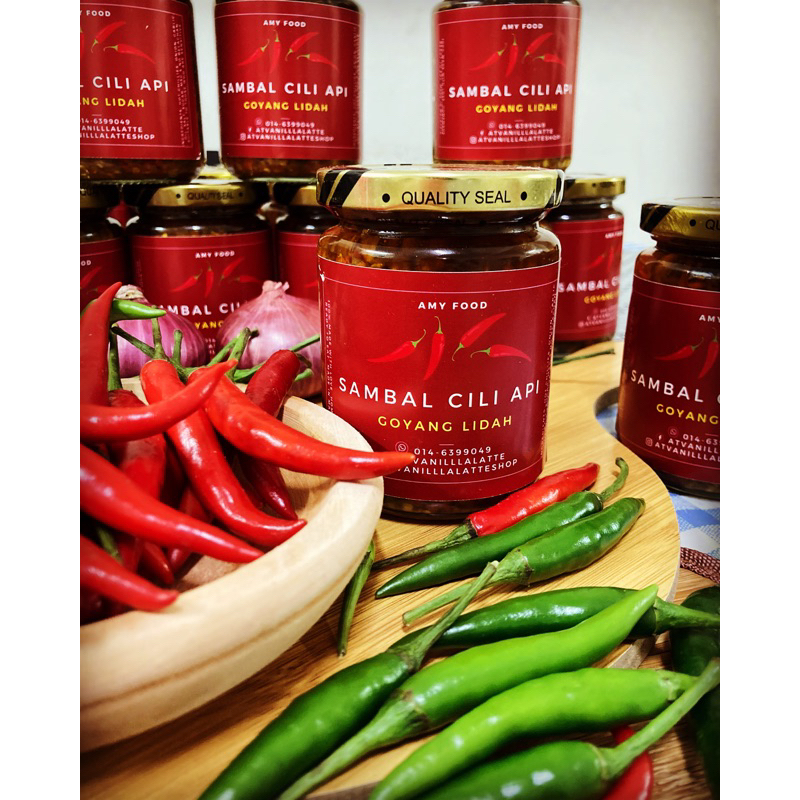 Homemade Sambal Goyang Lidah Sambal Cili Api, Sambal Bilis Petai ...