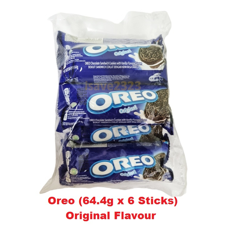 Oreo (64.4g x 6 Sticks) - Original Flavour | Shopee Malaysia