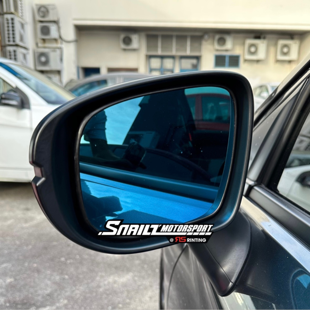 Honda Side Mirror Biru Antisilau Antiglare Blue Mirror 防眩目後視鏡 Side ...