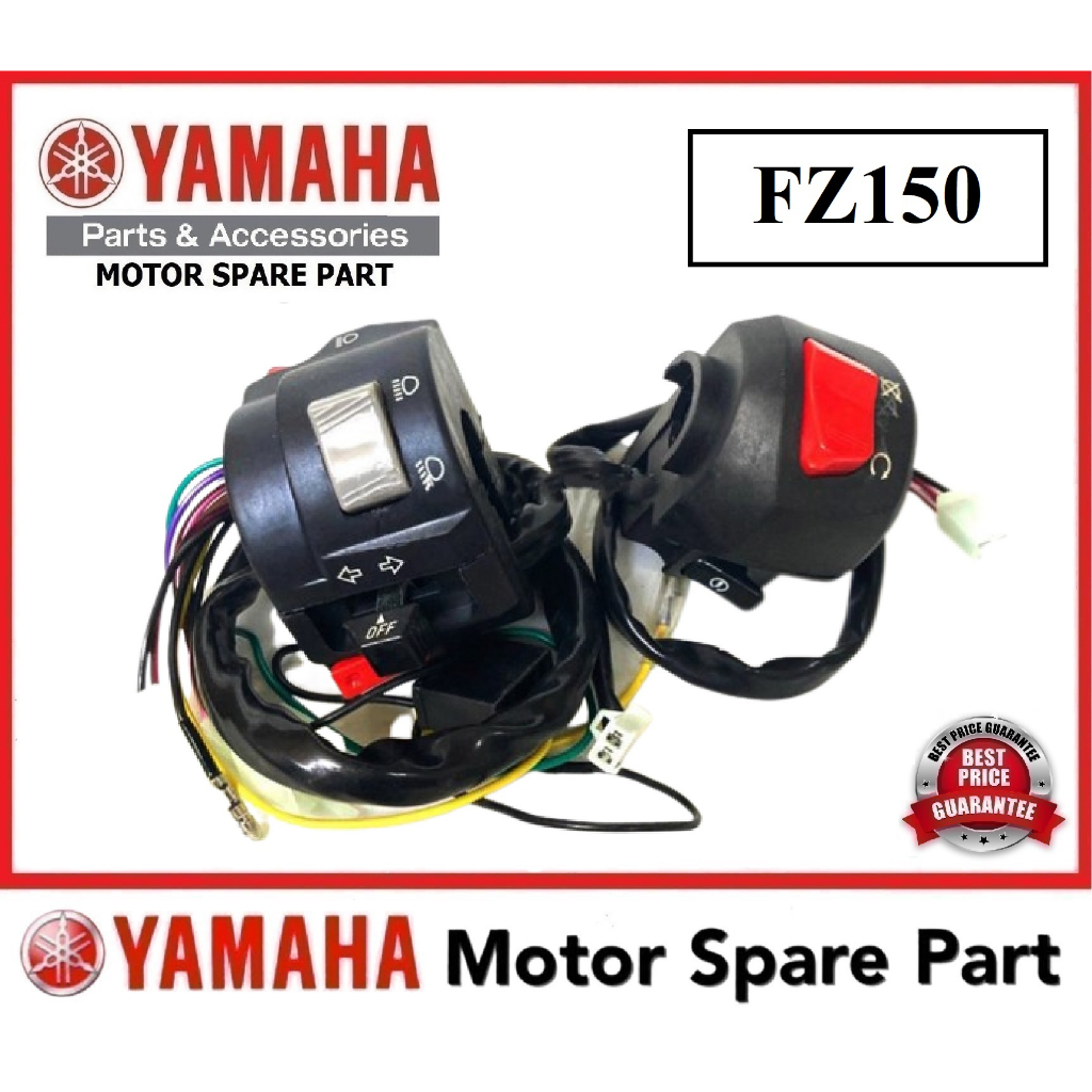 YAMAHA FZ150 HANDLE SWITCH 0 RH LH KIRI KANAN LEFT RIGHT SUIS HANDLE ...