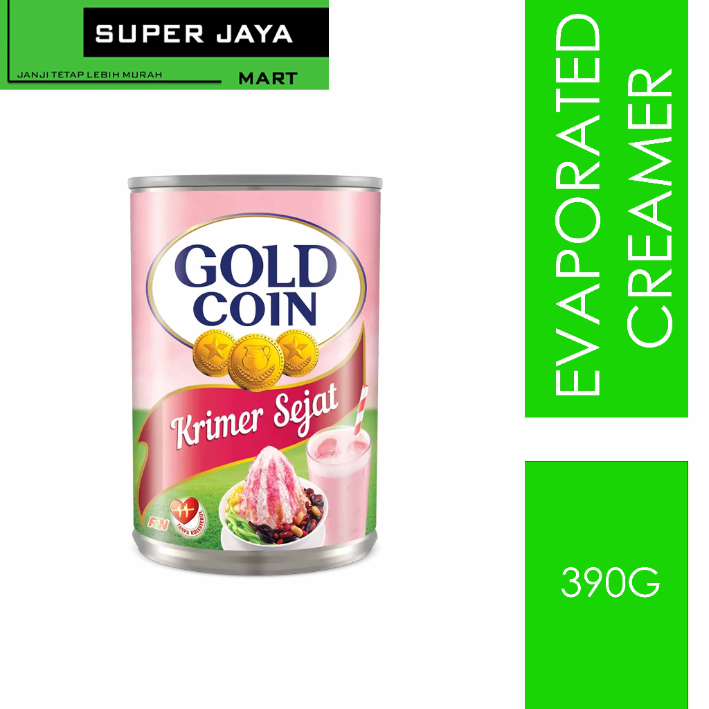 Gold Coin Kopi & Teh Tarik Susu Pekat Manis / Krimer Sejat / Sweetened ...