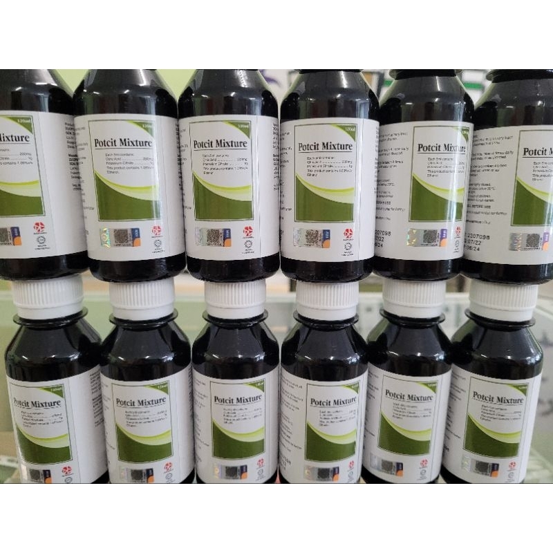 Potcit Mixture 120ml (Potassium Citrate) | Shopee Malaysia