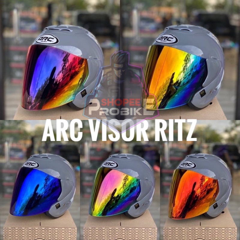 Visor arc helmet ritz original 100% | Shopee Malaysia