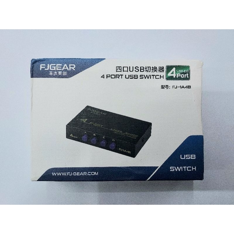 ( Stock Clearance Sale ) FJGear FJ-1A4B 4 Port USB Switch | Shopee Malaysia