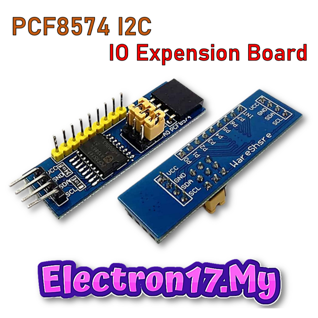 Pcf8574 I2c Io Expander Module Shopee Malaysia 