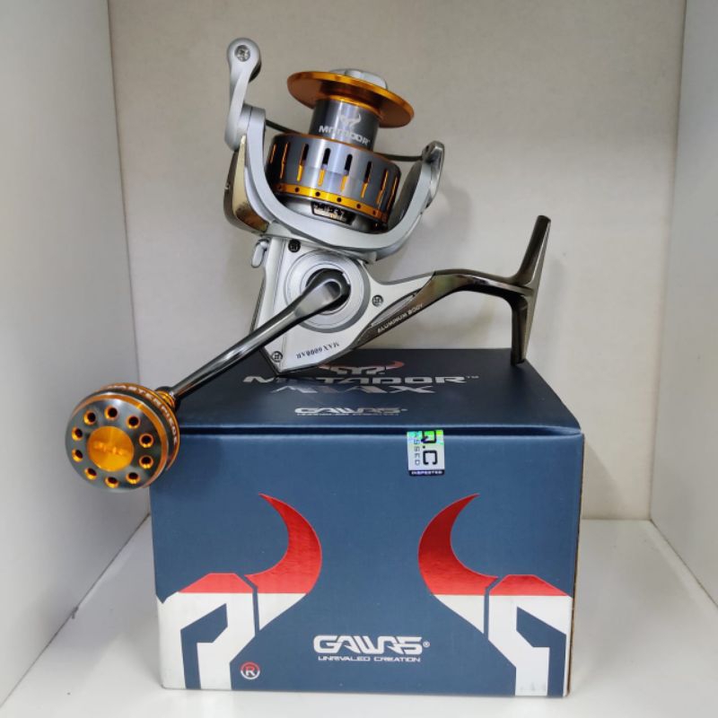 REEL, GAWAS MATADOR MAX SPINNING AR | Shopee Malaysia