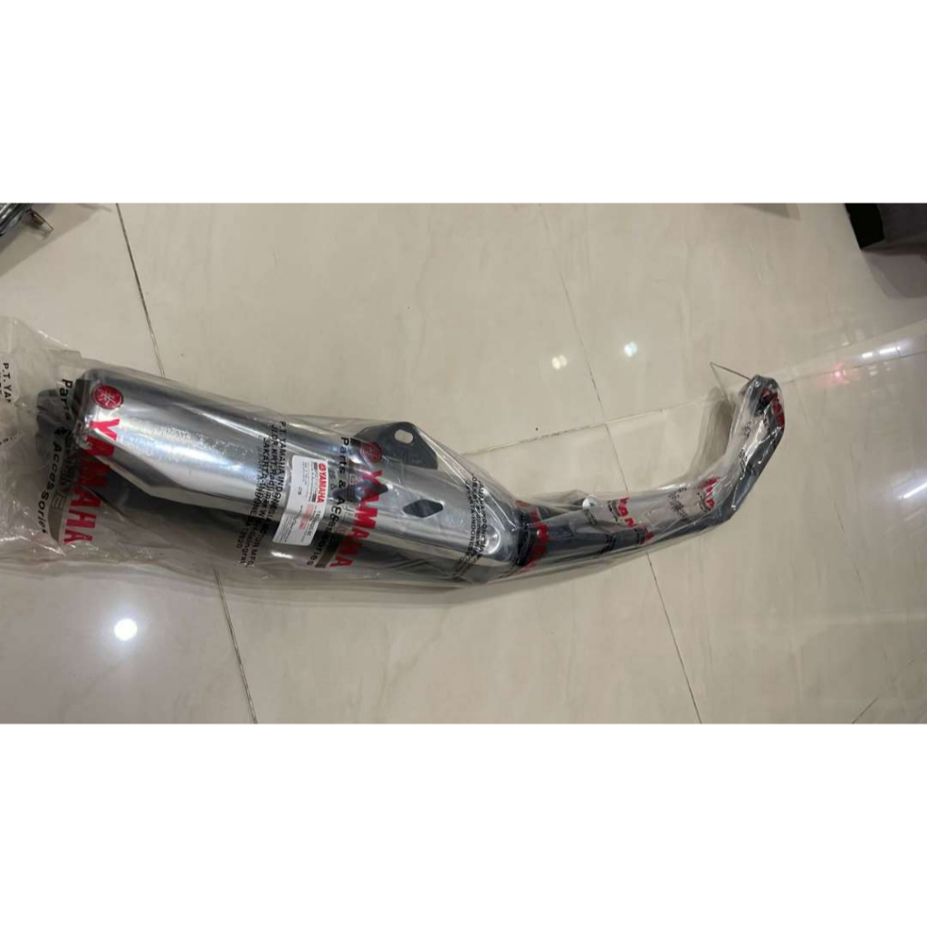 Lc135 V2 - V8 4speed Ekzos Original Siap Cover Chrome Yamaha ...