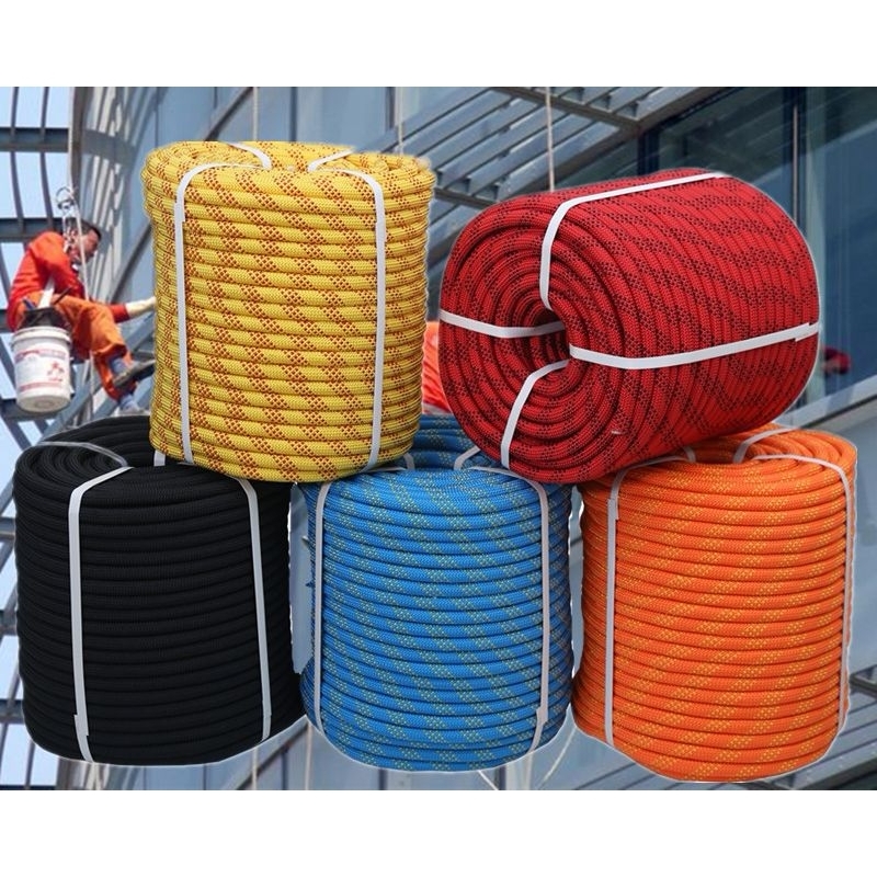 Tali Statik Panjat Tebing Abseiling 10mm-18mm | Static Rope Nylon 50m ...