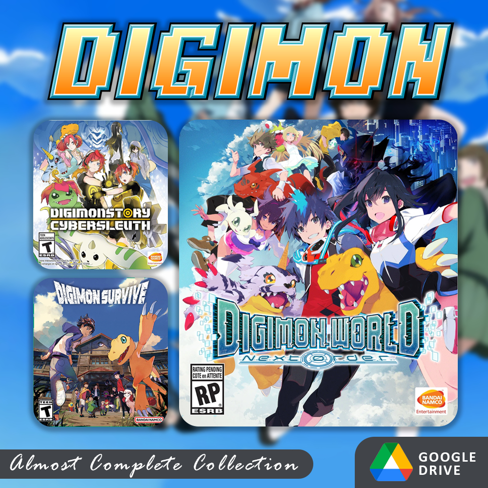 🎮PC Games🎮 Digimon PC Full Collections 2015 - 2023 for Windows | Shopee ...